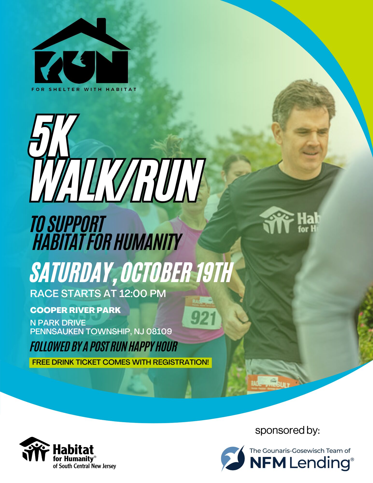 Run for Shelter- 5K - Habitat for Humanity of South Central New Jersey